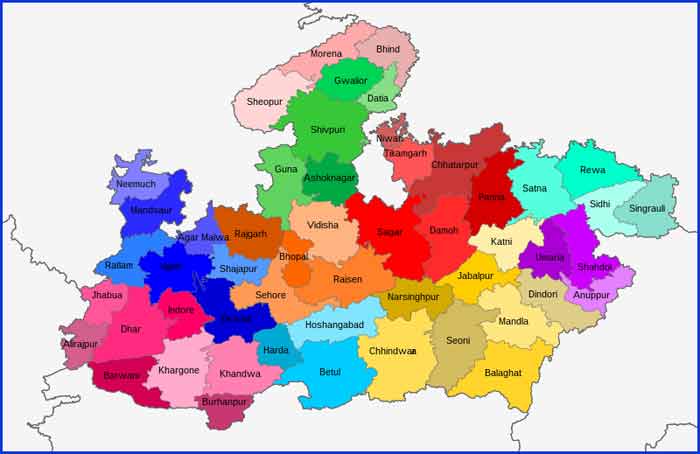 मध्य प्रदेश राज्य के बारे में जानकारी, भौगोलिक, इतिहास | Madhya Pradesh ...