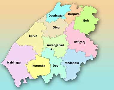 औरंगाबाद जिला के बारे में जानकारी, भौगोलिक, इतिहास | Aurangabad ...