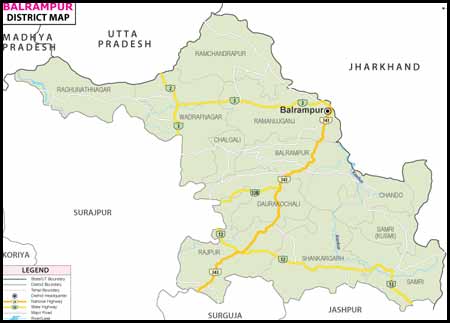 बलरामपुर जिला के बारे में जानकारी, भौगोलिक, इतिहास | Balrampur District ...