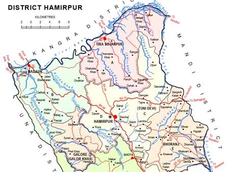 हमीरपुर जिला के बारे में जानकारी, भौगोलिक, इतिहास | Hamirpur District ...